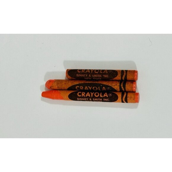 Crayola | Office | Binney Smith Vintage Old Crayola Crayons Melon Color ...